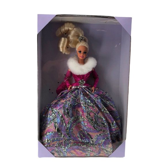Barbie | Toys | Barbie Pink Purple Straight Waltz Ball Room Doll ...